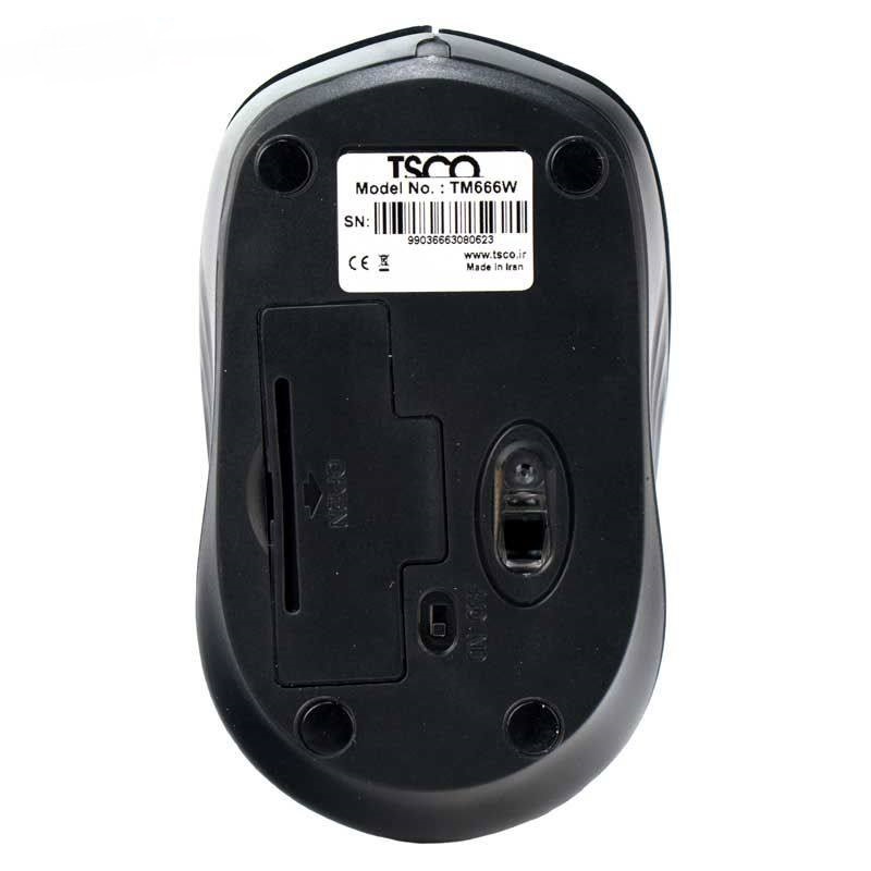 ماوس بی‌سیم تسکو Mouse Tsco Wireless TM-666W - آی تی لند بیست چهار - ITLAND 24